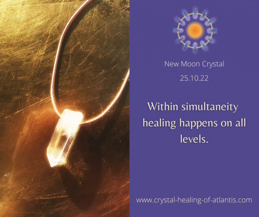 New Moon Message (25 October 2022) ⋆ Atlantis Crystal Healing